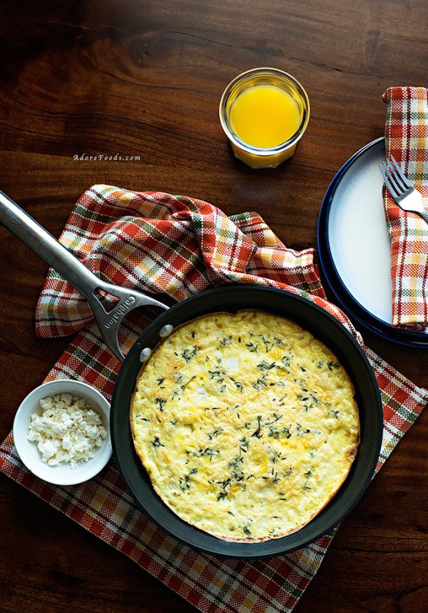 Baked Zucchini and Corn Frittata – Adore Foods
