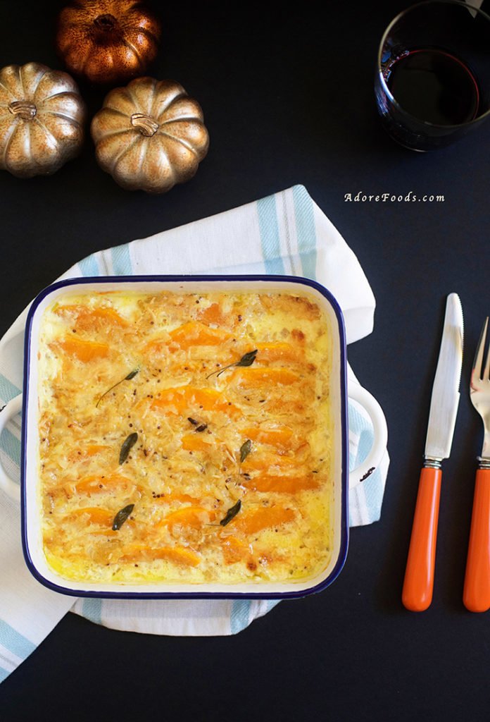 Perfect cheesy butternut squash gratin – Adore Foods