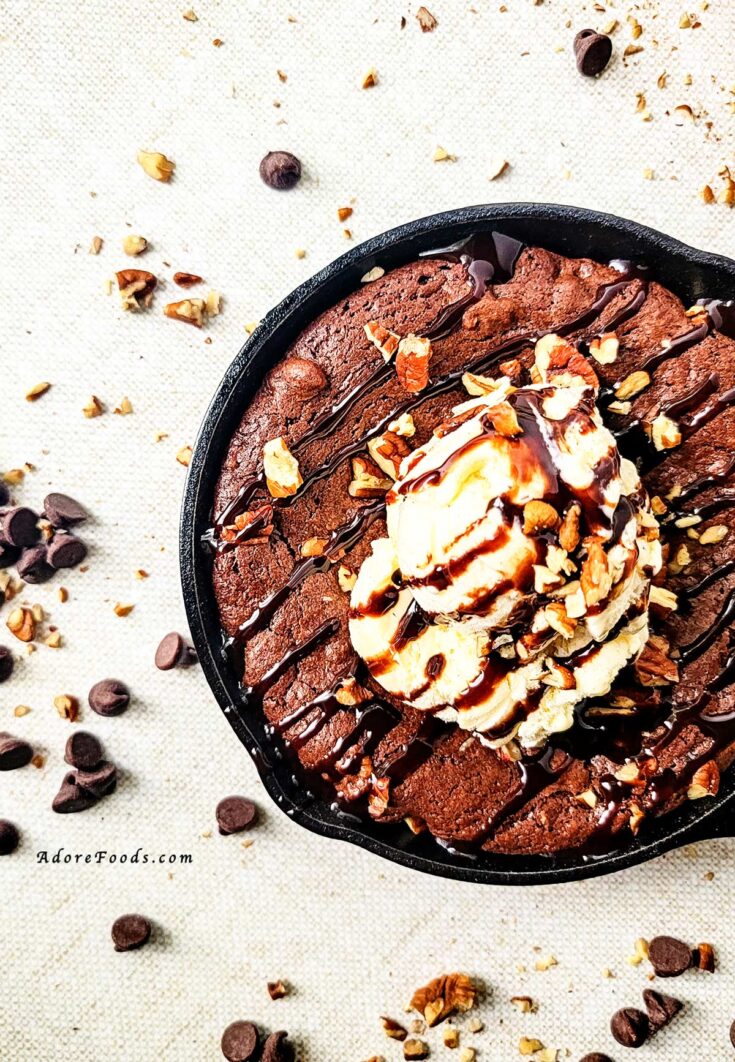 Best Skillet Brownie Recipe – Adore Foods