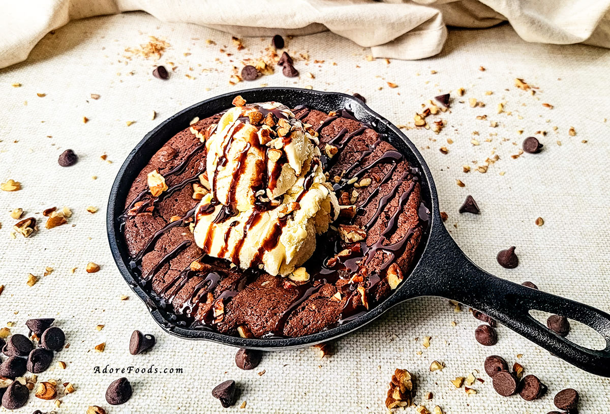 Best Skillet Brownie Recipe – Adore Foods