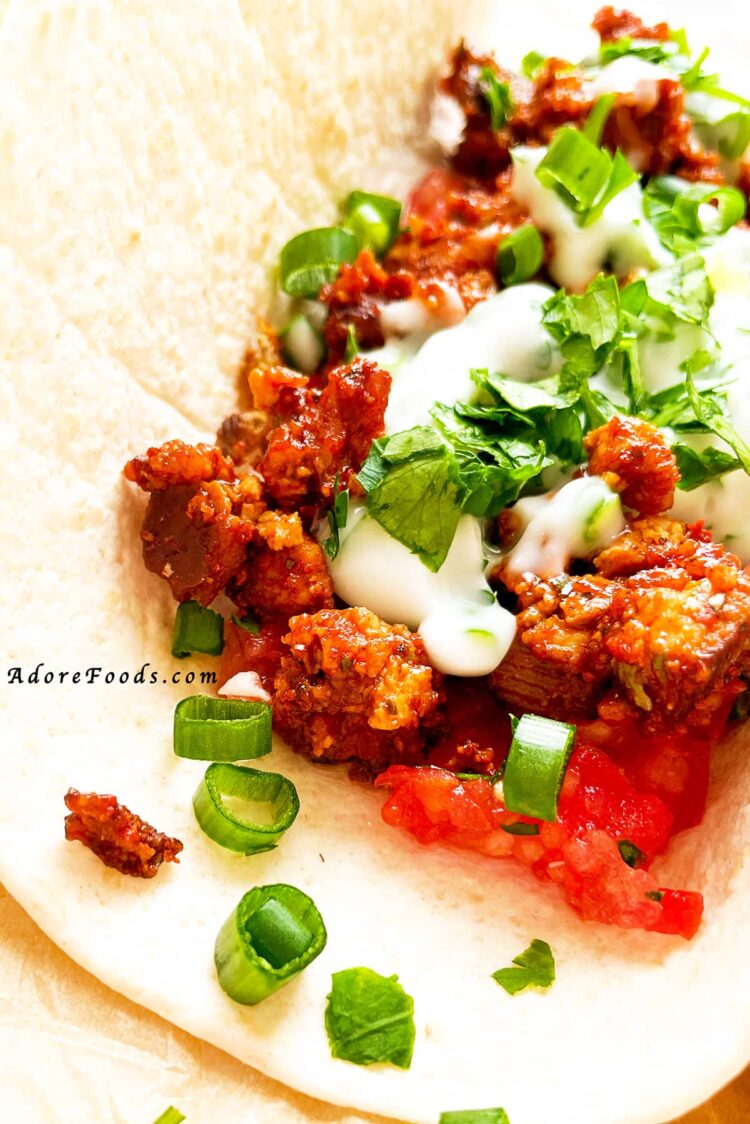 BBQ Tofu Taco Crumbles (3 Ways to Make it!) – Adore Foods