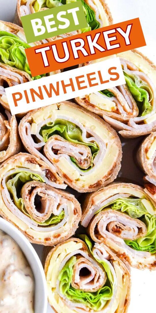 Easy Turkey Pinwheels – Adore Foods