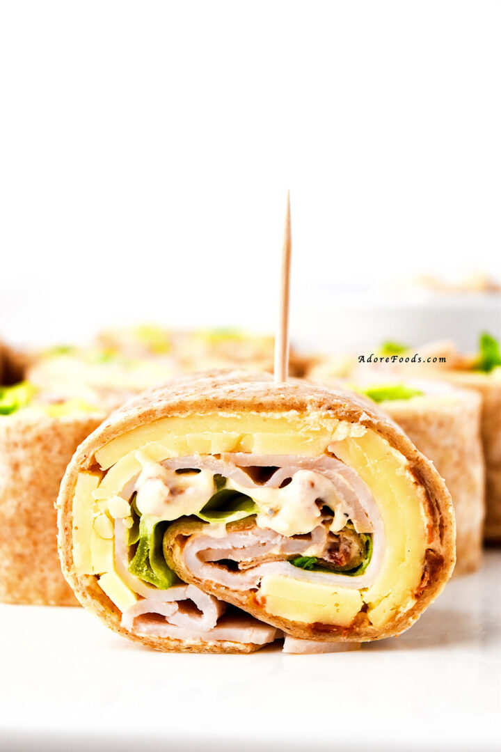 Easy Turkey Pinwheels – Adore Foods