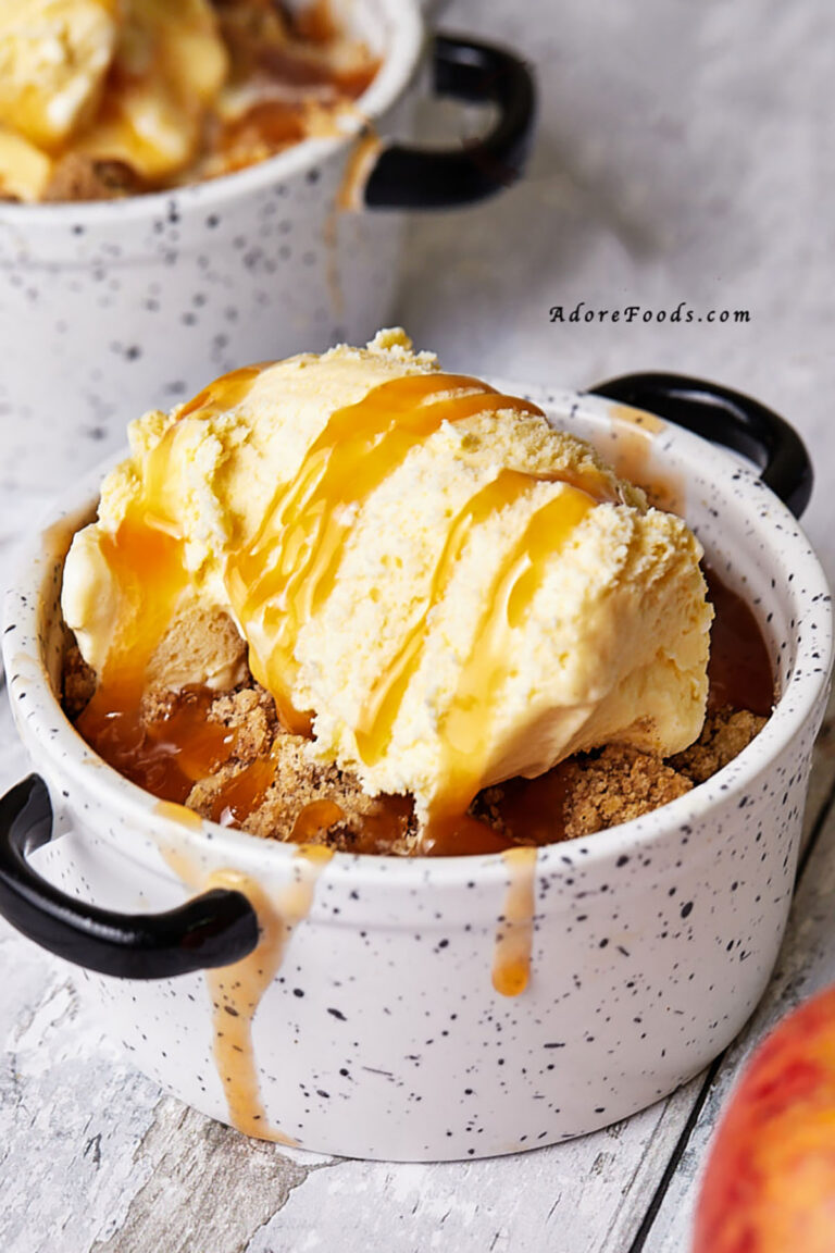 Easy Apple Crisp with Oats (Individual Pots) – Adore Foods