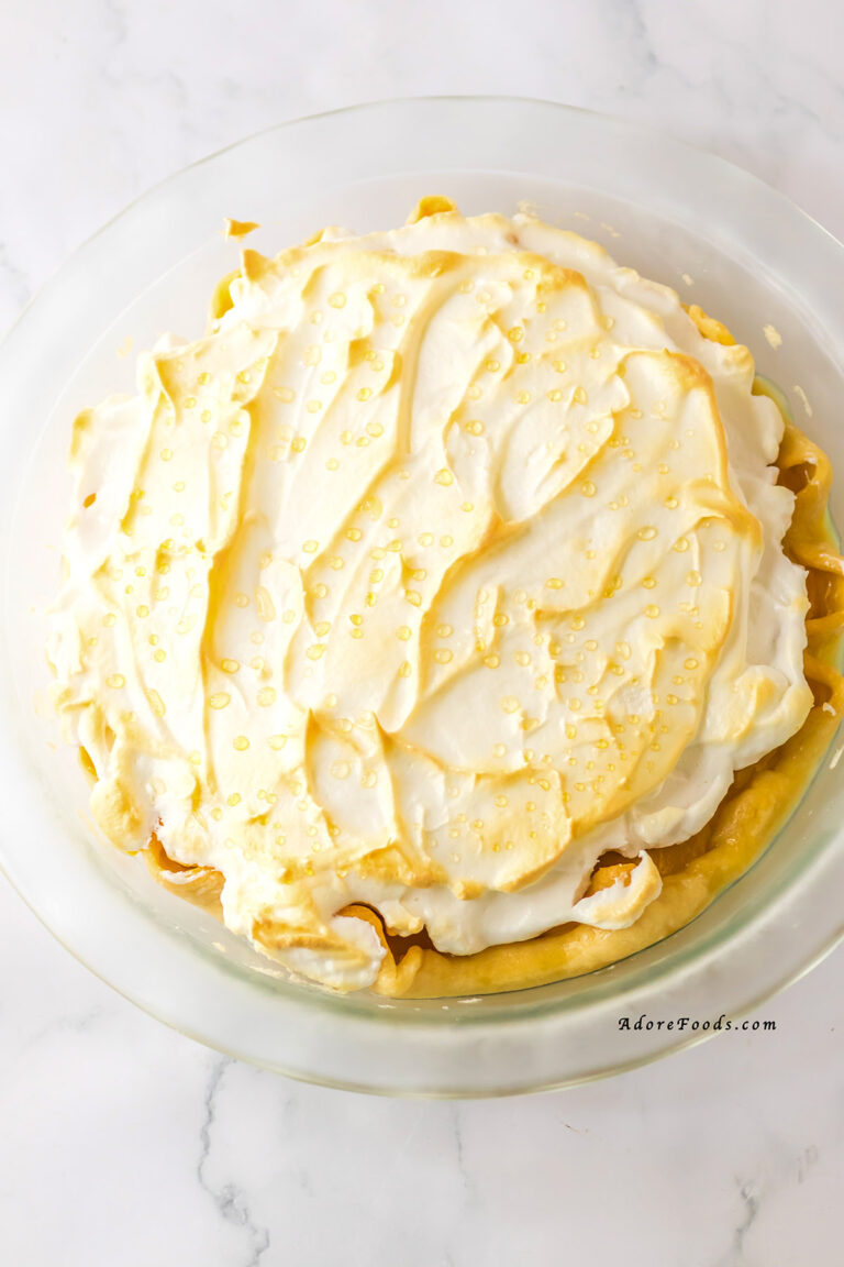 Creamy Homemade Butterscotch Pie – Adore Foods