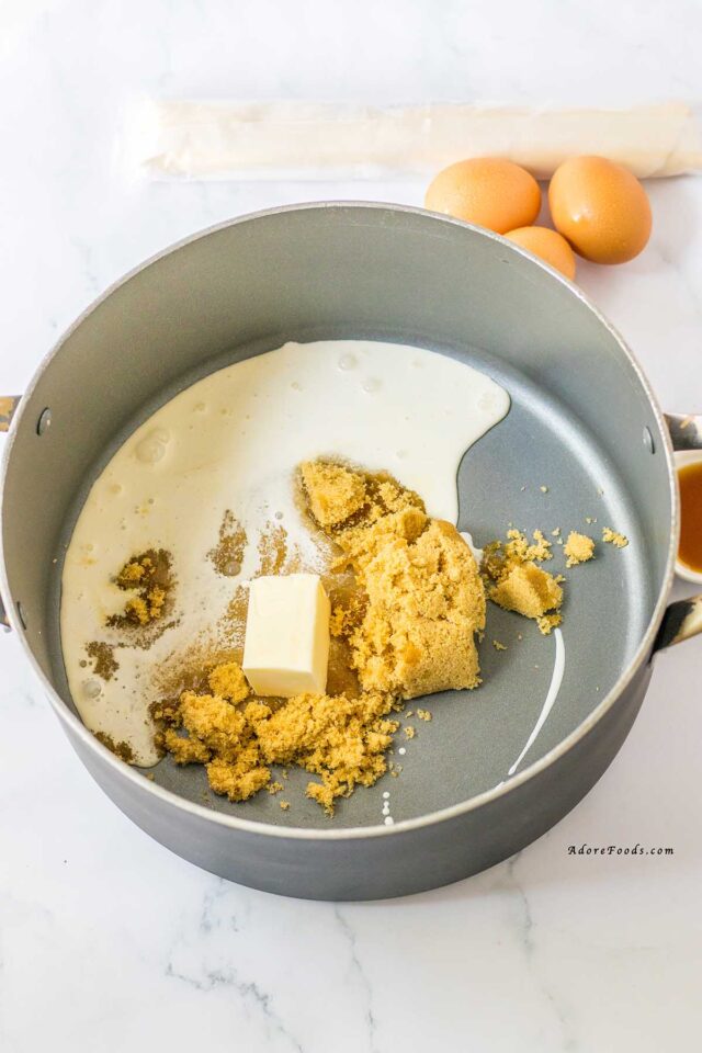 Creamy Homemade Butterscotch Pie – Adore Foods