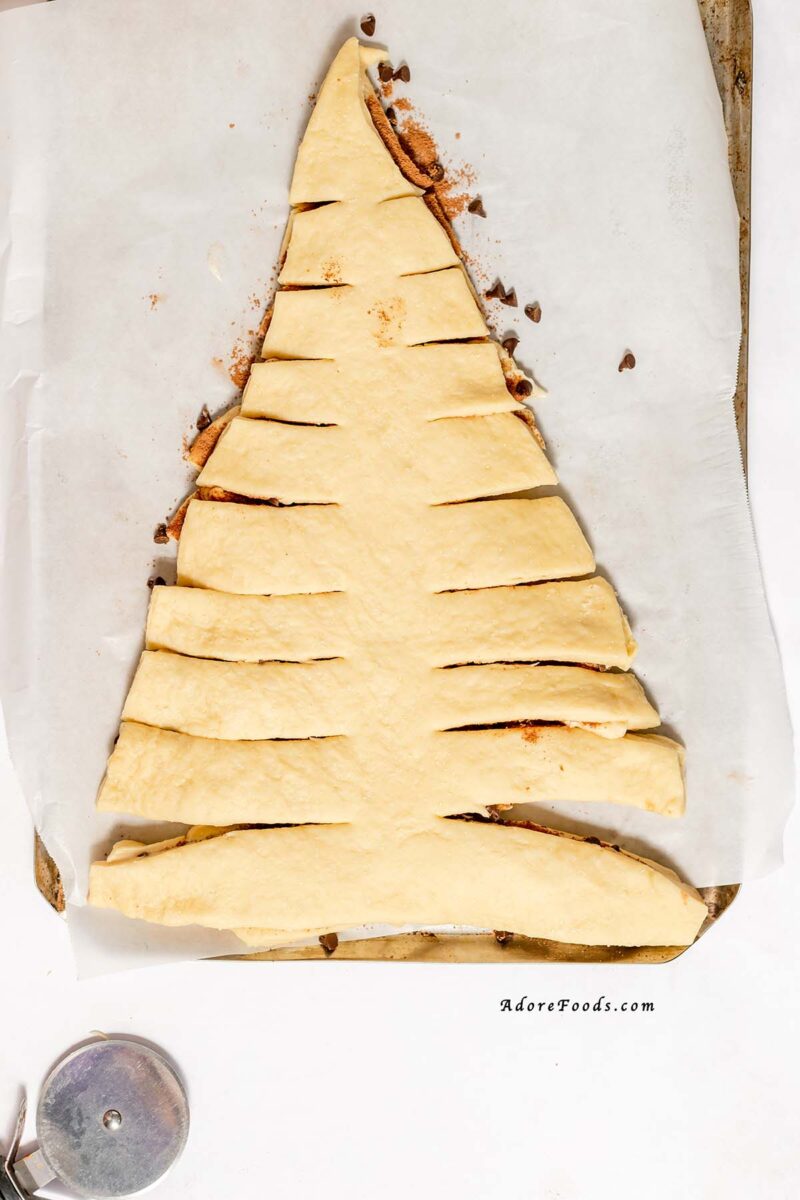 Chocolate Christmas Tree Pastry – Adore Foods