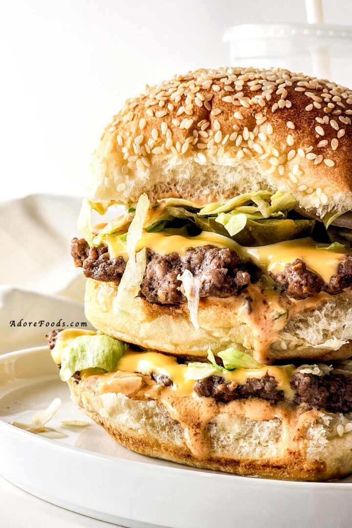 How to Make Big Mac Burger at Home (Copycat Recipe) – Adore Foods