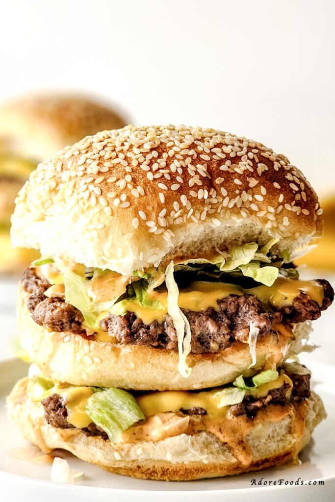 How to Make Big Mac Burger at Home (Copycat Recipe) – Adore Foods