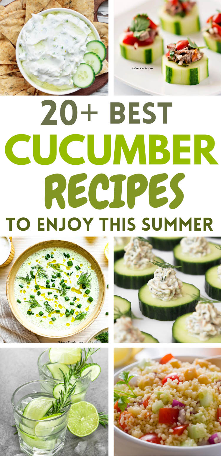 Best Cucumber Recipes to Make This Summer – Adore Foods