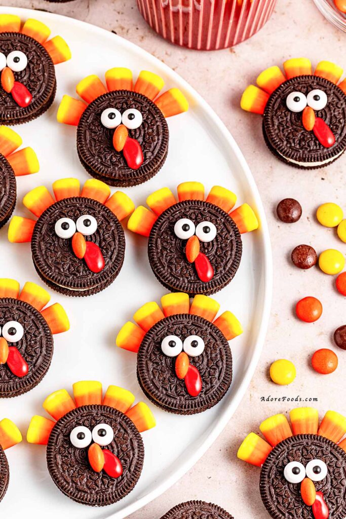 Easy Oreo Turkeys (Fun Thanksgiving Cookies) – Adore Foods