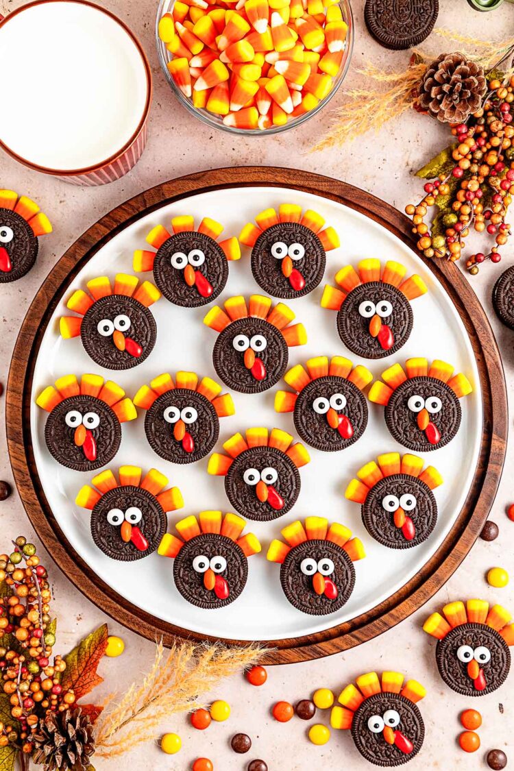 Easy Oreo Turkeys (Fun Thanksgiving Cookies) – Adore Foods