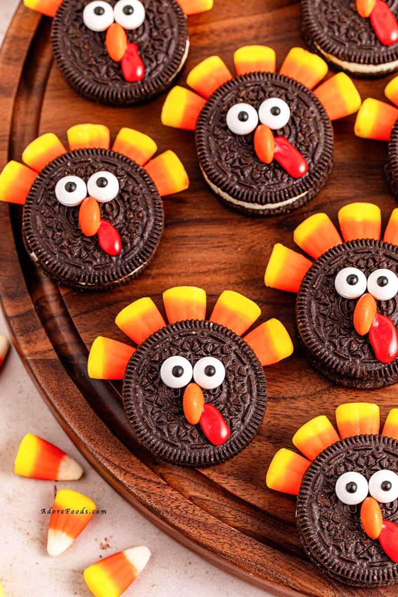 Easy Oreo Turkeys (Fun Thanksgiving Cookies) – Adore Foods