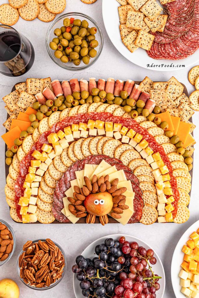Turkey Themed Charcuterie Board – Adore Foods