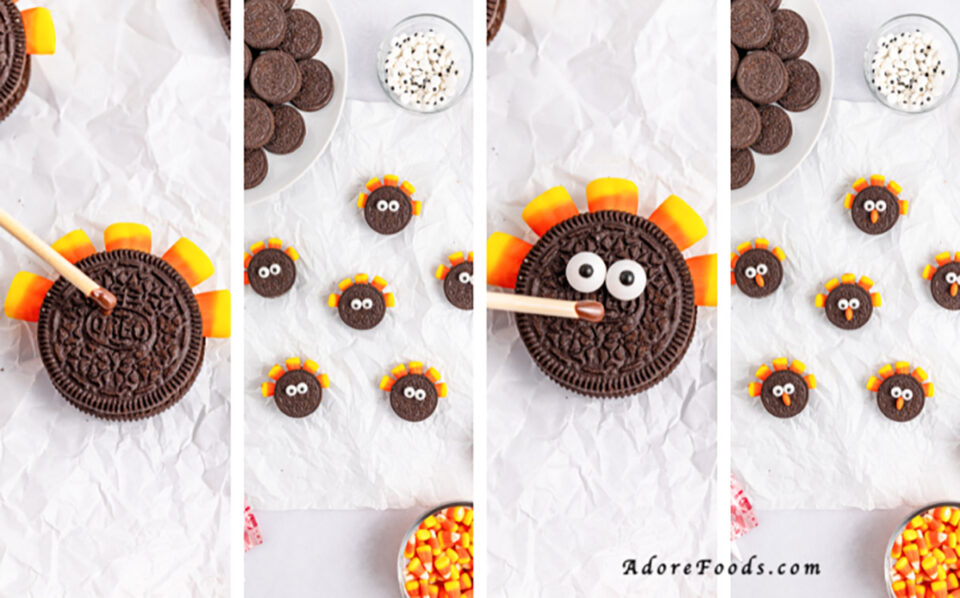 Easy Oreo Turkeys (Fun Thanksgiving Cookies) – Adore Foods