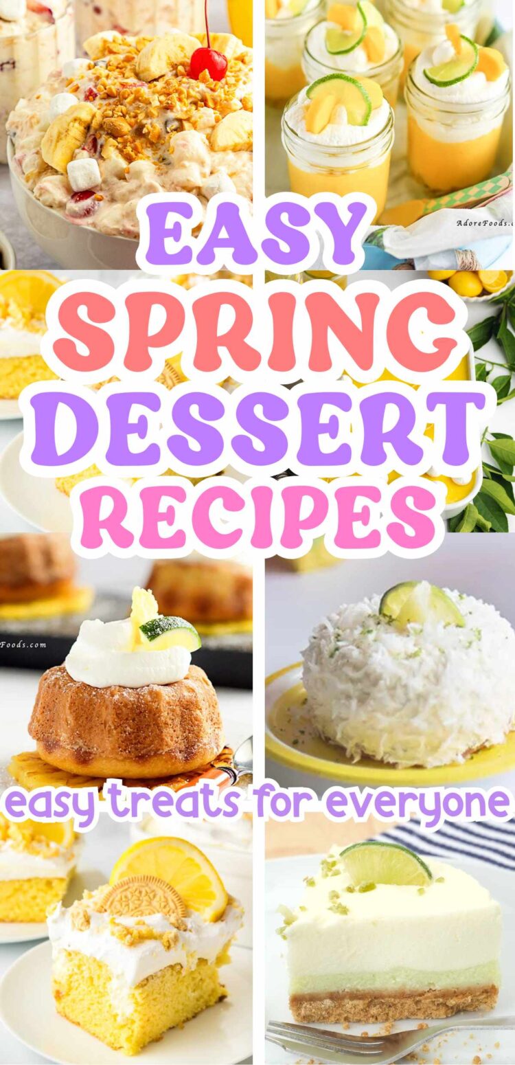 26 Spring Desserts You’ll Want to Make Again and Again! – Adore Foods