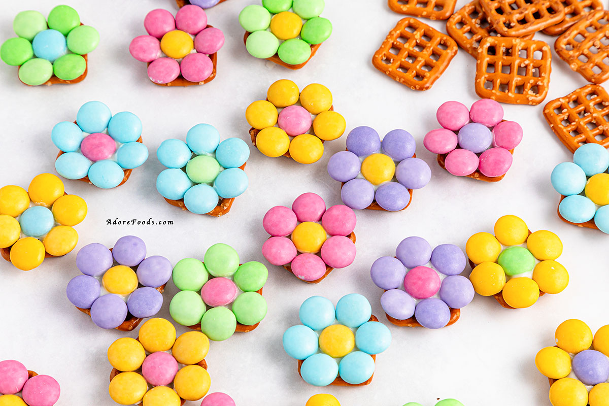 Flower Pretzel Bites – Adore Foods