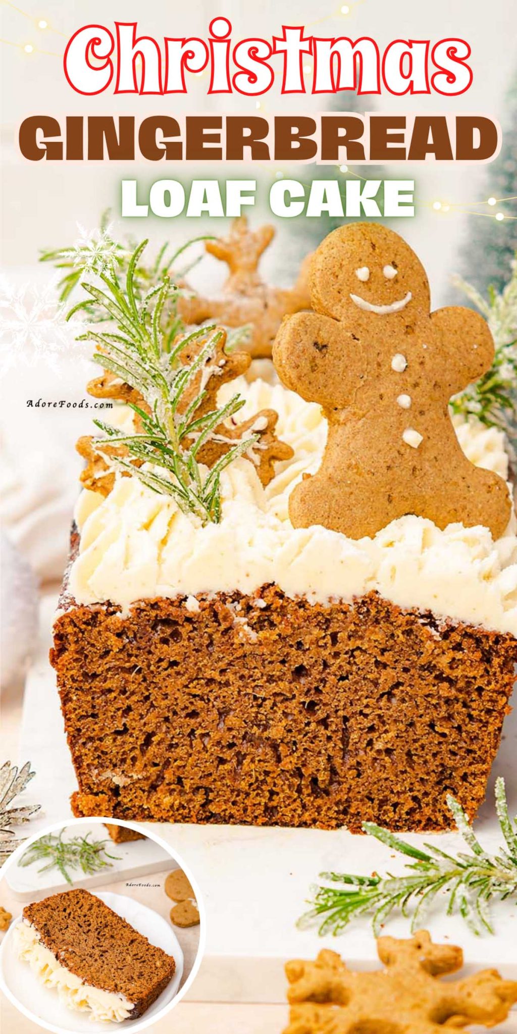 Gingerbread Loaf Recipe (Better than Starbucks!) – Adore Foods