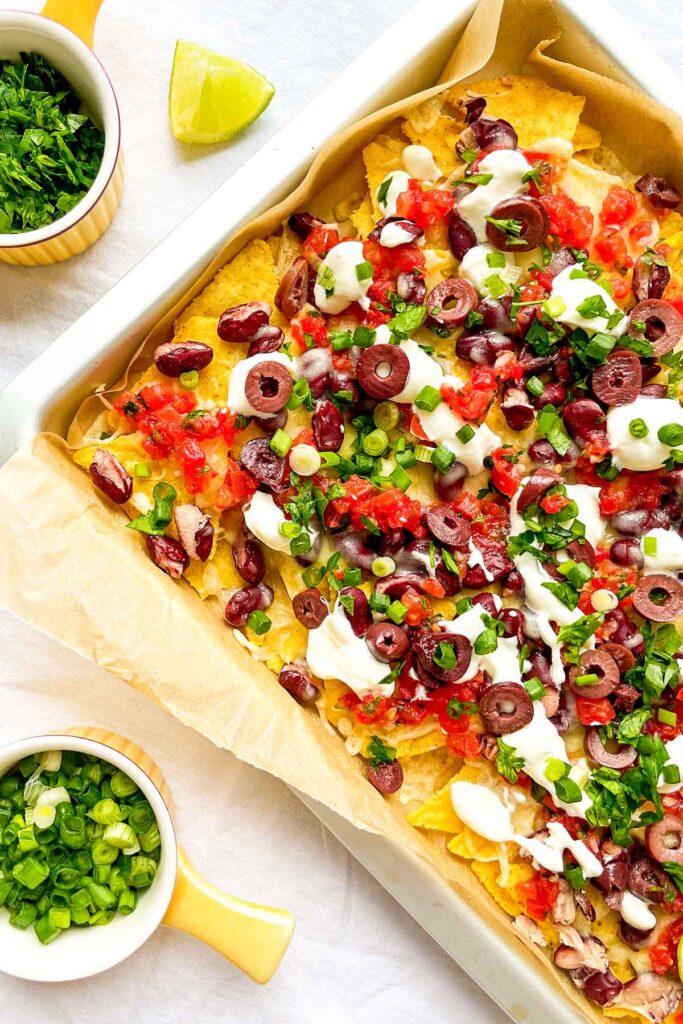 7-Layer Sheet Pan Loaded Nachos – Adore Foods